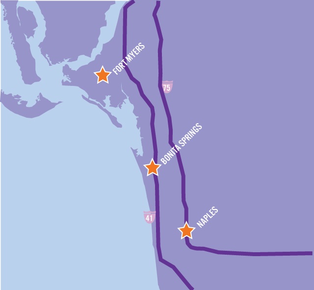 Crunch Locations SW Florida