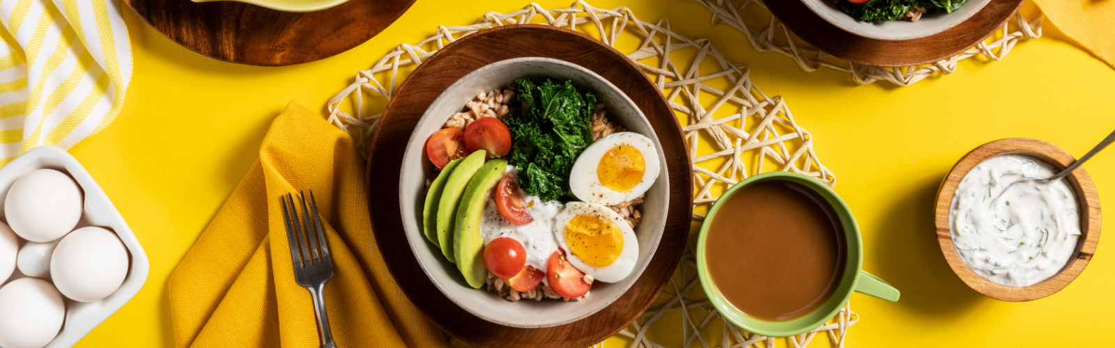 Crunch Kitchen - Farro Protein Breakfast Bowl