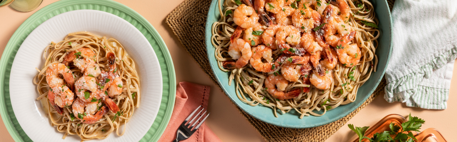 Crunch Kitchen - Skinny Shrimp Scampi